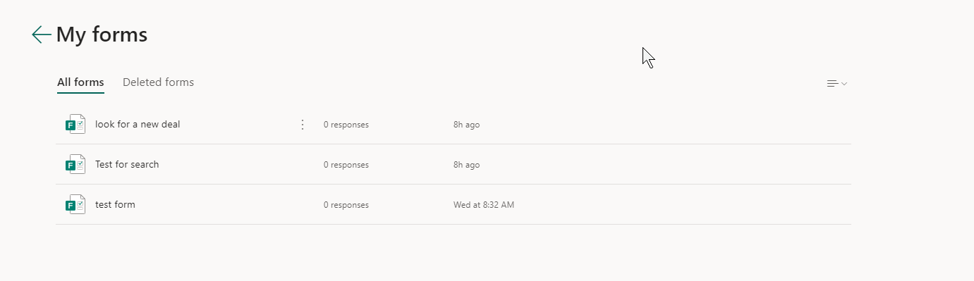 Search Bar Missing In Online Forms Microsoft Community Hub